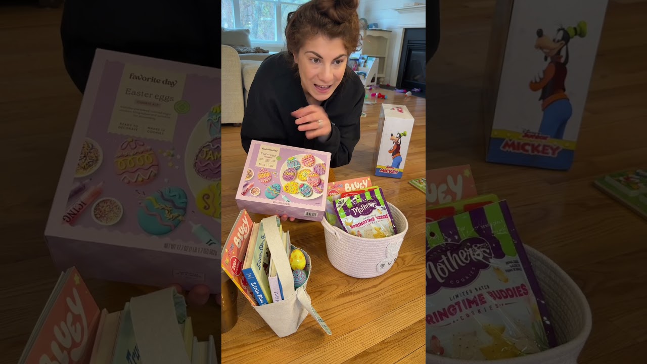 LET’S MAKE EASTER BASKETS FOR MY TODDLERS
