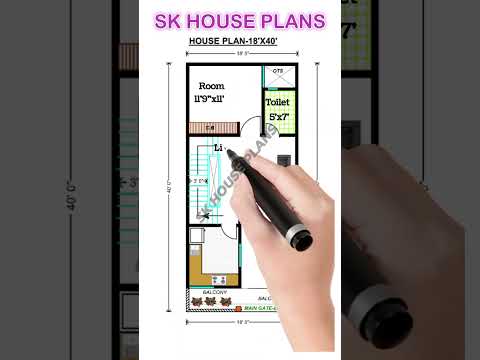 720 sqft Latest House Design / 80 gaj House Map / House Plan (S NO 1990)