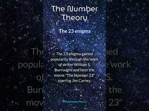 The 23 Enigma #numerology #numbers #2024