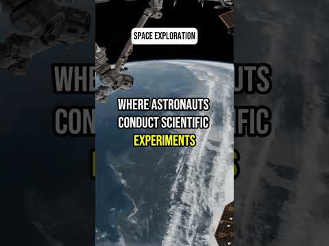 🛰️ What is the purpose of the International Space Station (ISS)? #SpaceExploration #ISS