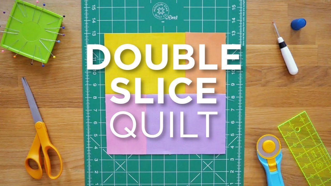 Quilt Snips Mini Tutorial - Double Slice Quilt