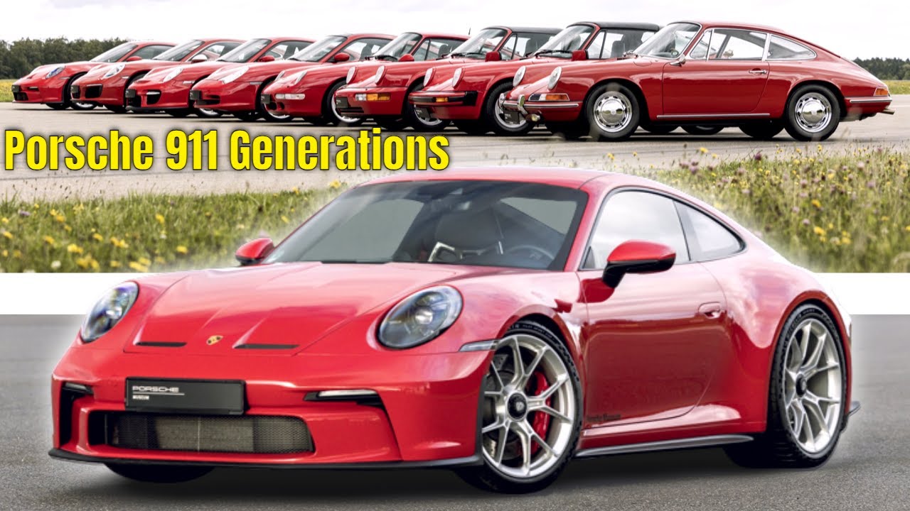Porsche 911 Generations Explained in 3 Minutes