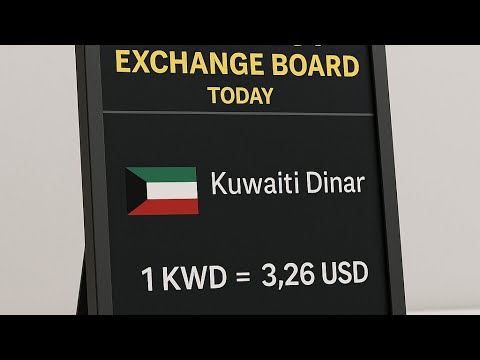 Kuwaiti Dinar (KWD) Exchange Rate Today | 17.06.25
