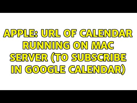 Apple: URL of calendar running on mac server (to subscribe in google calendar)