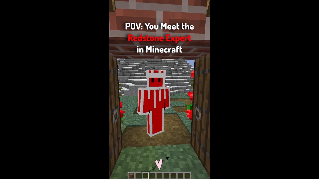 POV: You Meet the Redstone Expert in Minecraft