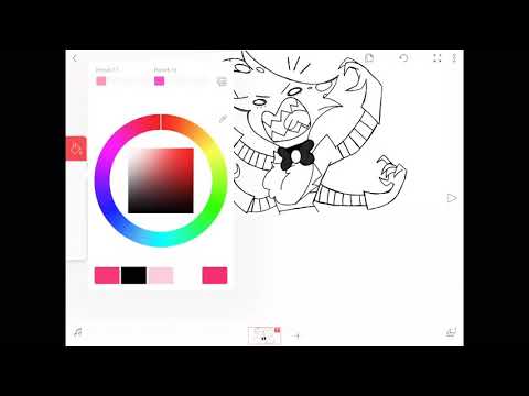 Angel Dust Wallpaper Speed Draw!