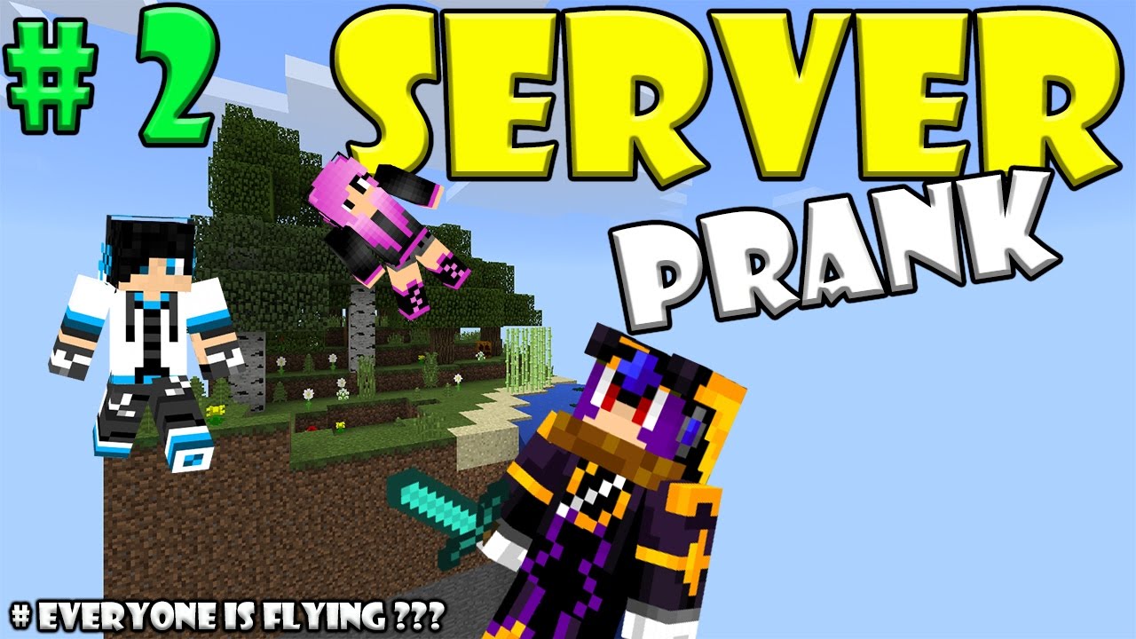 SERVER PRANK | Ep 2 | Minecraft PE