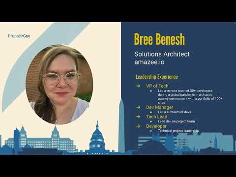 Keynote Drupal GovCon Day 3 - Balancing Act: Leading with Integrity in a Shifting Landscape