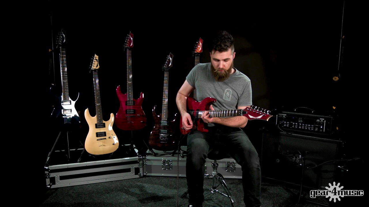 Dean Custom 350 Floyd Trans Amberburst C350F TAB электрогитара купить в ...