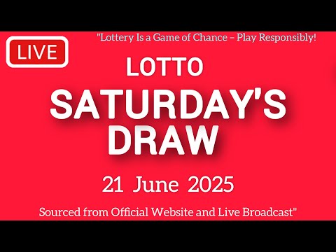 The National Lottery Lotto Draw Live results from Saturday 21 June 2025 | tonight lotto