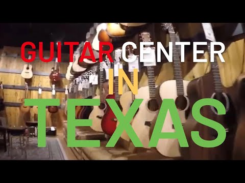 Guitar Center in Austin, TX Tour!