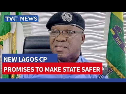 New Lagos Commissioner of Police Promises to Tackle Gand Wars, Make State Safer (VIDEO)