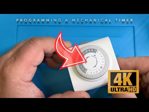 Programming a Mechanical Timer