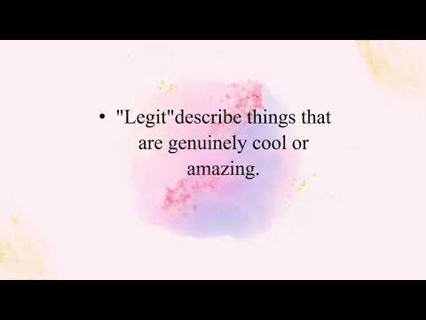 Slang words and their meaning in English