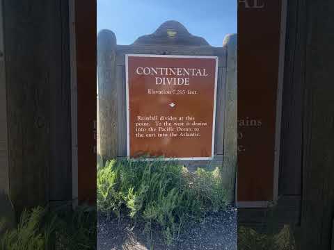The continental divide
