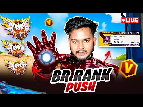 FREE FIRE RANK PUSH TO REGION TOP 1 ON MOBILE????[Live]