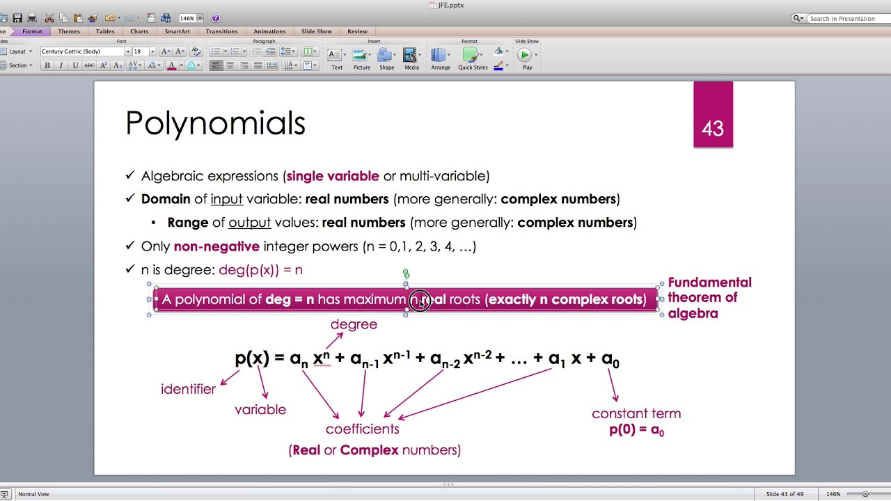 Java For Scientific Computing: Polynomials -- Part 1