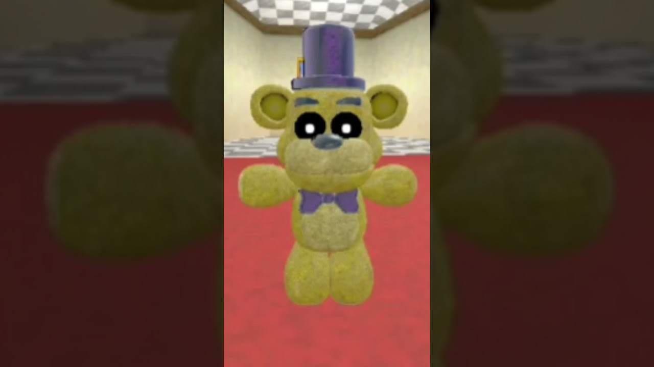 POV Fredbear plush after the bite