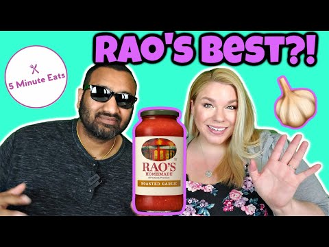 Rao's Roasted Garlic Sauce Review