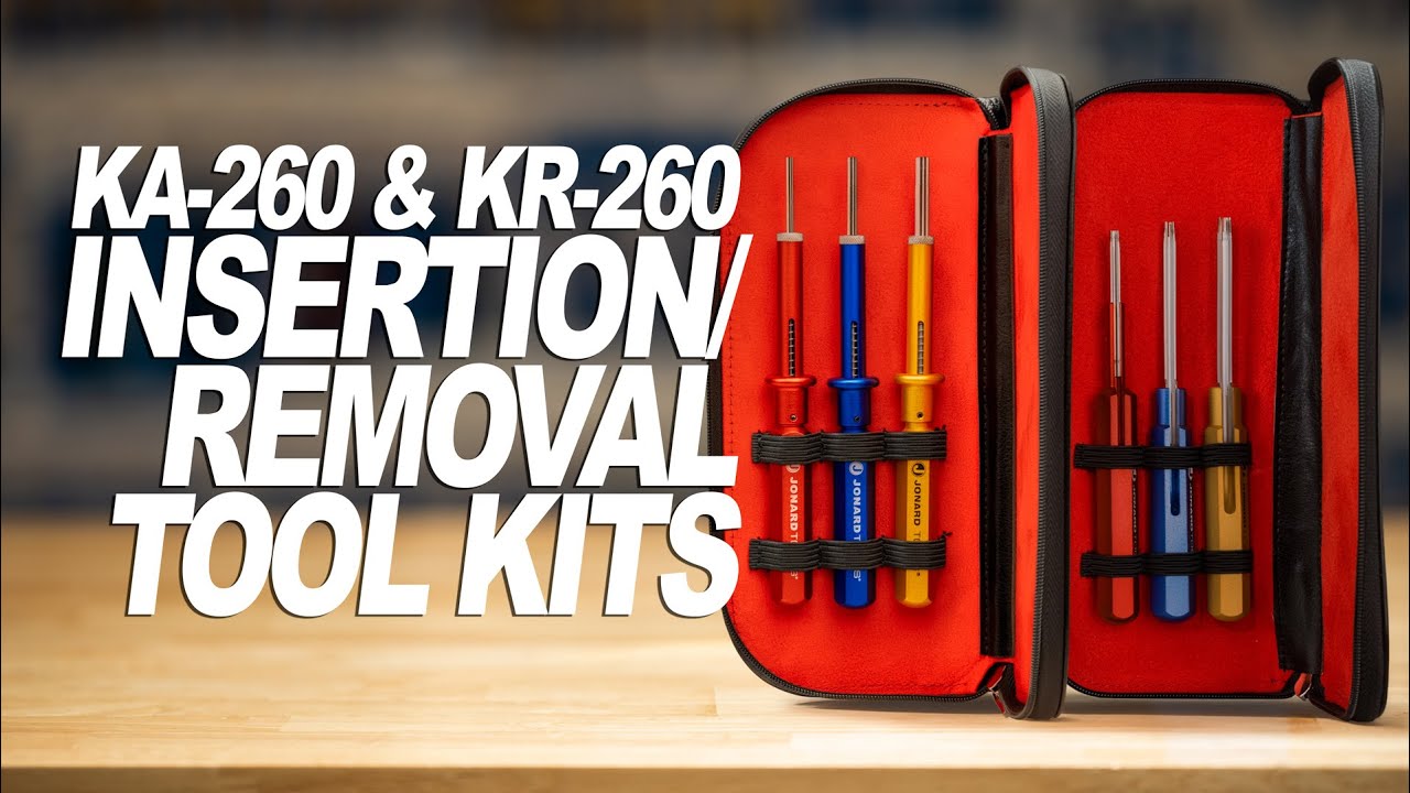 Insertion vs Removal Tool Kits | Jonard Tools KA-260 & KR-260