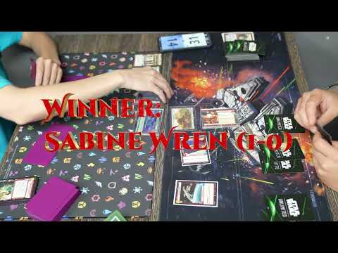 Star Wars: Unlimited Sabine (ECL) Vs. Luke 2 (LC)