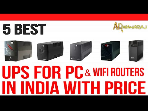 ✅ Top 5 Best UPS for PC (Personal Computer) in India with Price | Best UPS for Wi-Fi Router