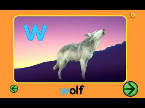 Starfall Alphabet letter W Best learning for kids listening, reading, phonics, sounds mp4