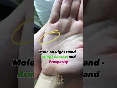Lucky moles on your body and their meaning | #astrology #mole #shorts #viral #shortsfeed