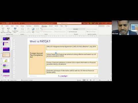 Fundamentals of UAE's FATCA/CRS Compliances