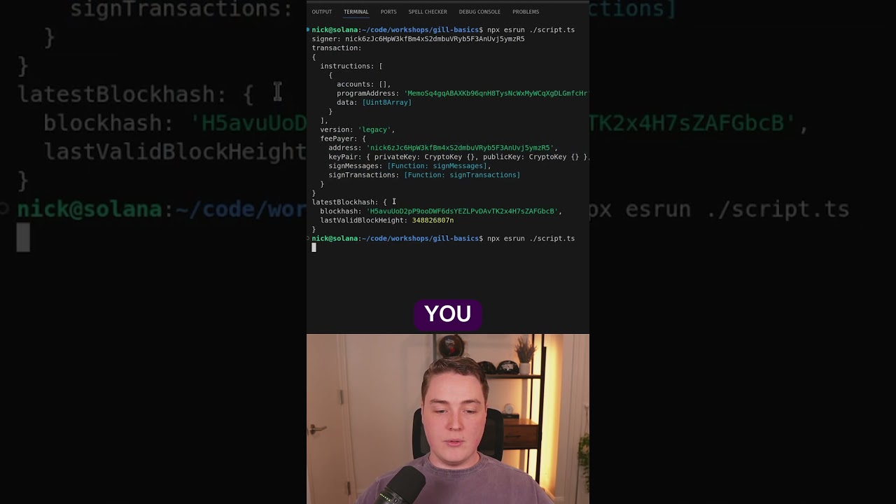 signing Solana transactions in JavaScript sdk