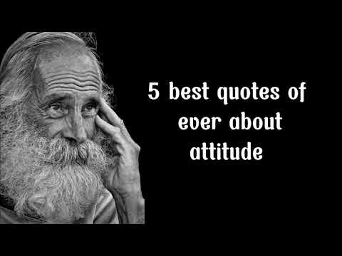 Attitude define your personality l 5 best quotes about attitude l #motivation #quotes #inspiration