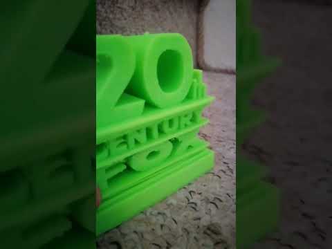 20th century fox logo 3d