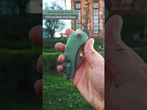 Damned Designs Anzu XL Sandvik 14C28N EDC Pocket Knife #foldingknife #everydaycarry #pocketknife