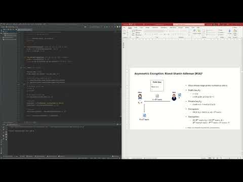 Cryptography with Python 18: Implementing RSA in Python #3