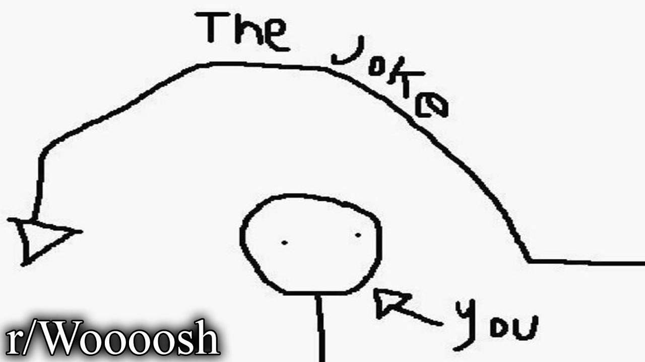 people missing the joke entirely