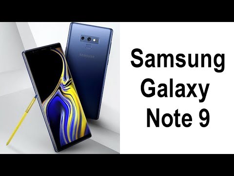 Official Samsung Galaxy Note 9 Fully Revealed + Release Date