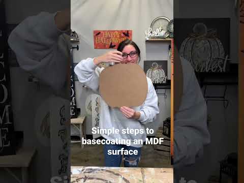 Tips for Painting a Basecoat on an MDF Wood Surface 🎨