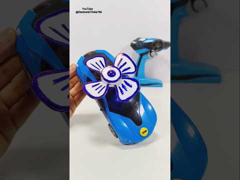 RC car powered by Remote control / remote control car repair / Remote car Upgrade / Fan car DC motor