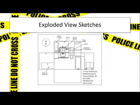 Crime Scene Sketches with audio