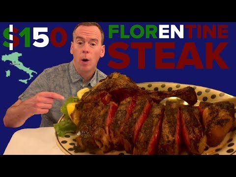 FLORENTINE STEAK - BISTECCA ALLA FIORENTINA - TOP FOODS TO EAT IN FLORENCE ITALY
