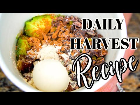 Daily Harvest Recipe - DIY Daily Harvest Avocado Smoothie Prep Recipe