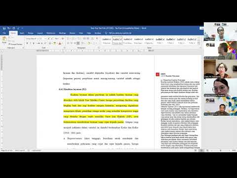 Cara membuat definisi operasional variabel Bab 4 Thesis mudah