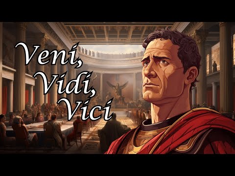 Julius Caesar Unveiled: The Story Behind 'Veni, Vidi, Vici #juliuscaesar