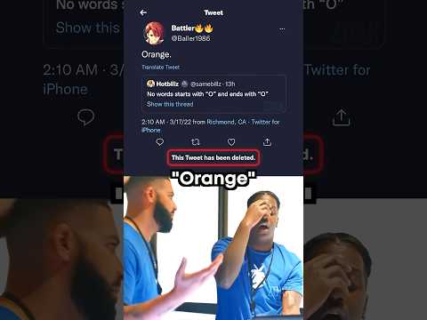 “This Tweet has been deleted” 💀