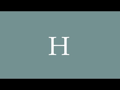 How to pronounce ''H'' correctly in French