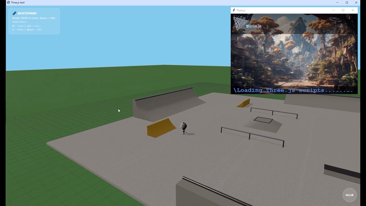 Run Three.js Engine Projects In Windows Python, Standalone Application,  Tutorial #threejs #tutorial