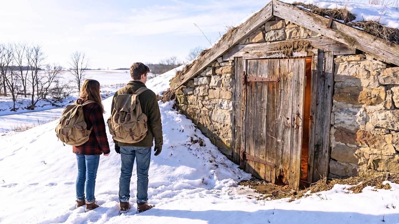 Kicked Out at 15, We Found Grandma's Root Cellar — They Mocked Us Until the First Winter Came
