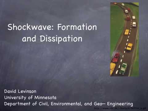 Introduction to Transportation Engineering – Shockwave Formation and ...