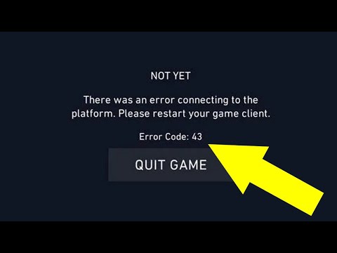 How to Fix Valorant Error Val 43 (valorant error code 43)