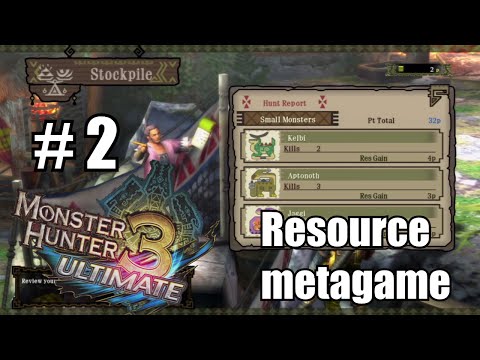 MH3U [2] - Resources, iron ore and the first fish kill!